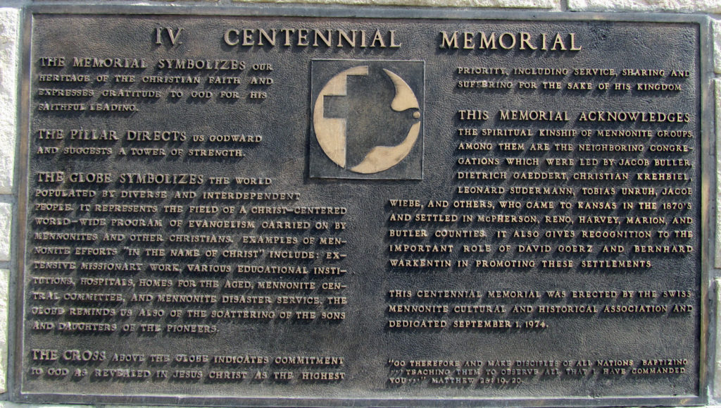 Monuments & Markers - Swiss Mennonite Cultural and Historical Association